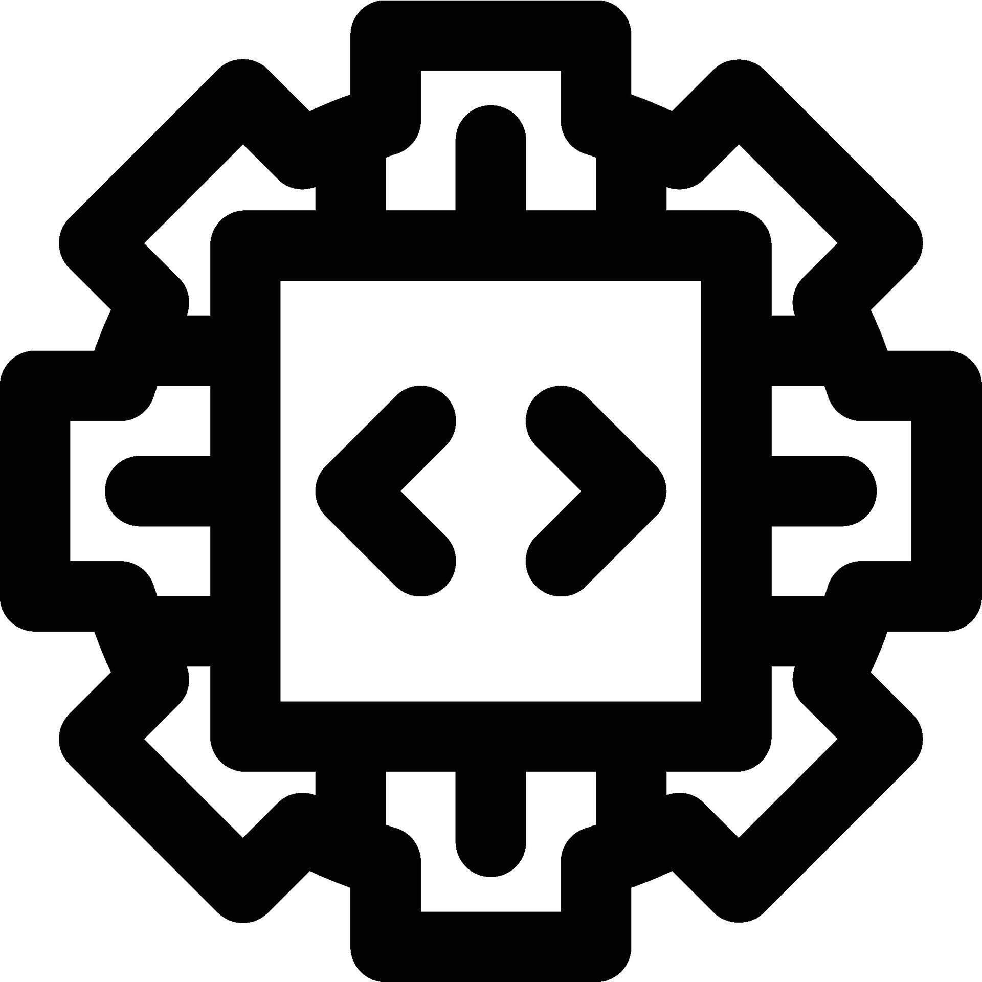 Opcode Programming Processor Outline Icon 60576947 Vector Art At Vecteezy