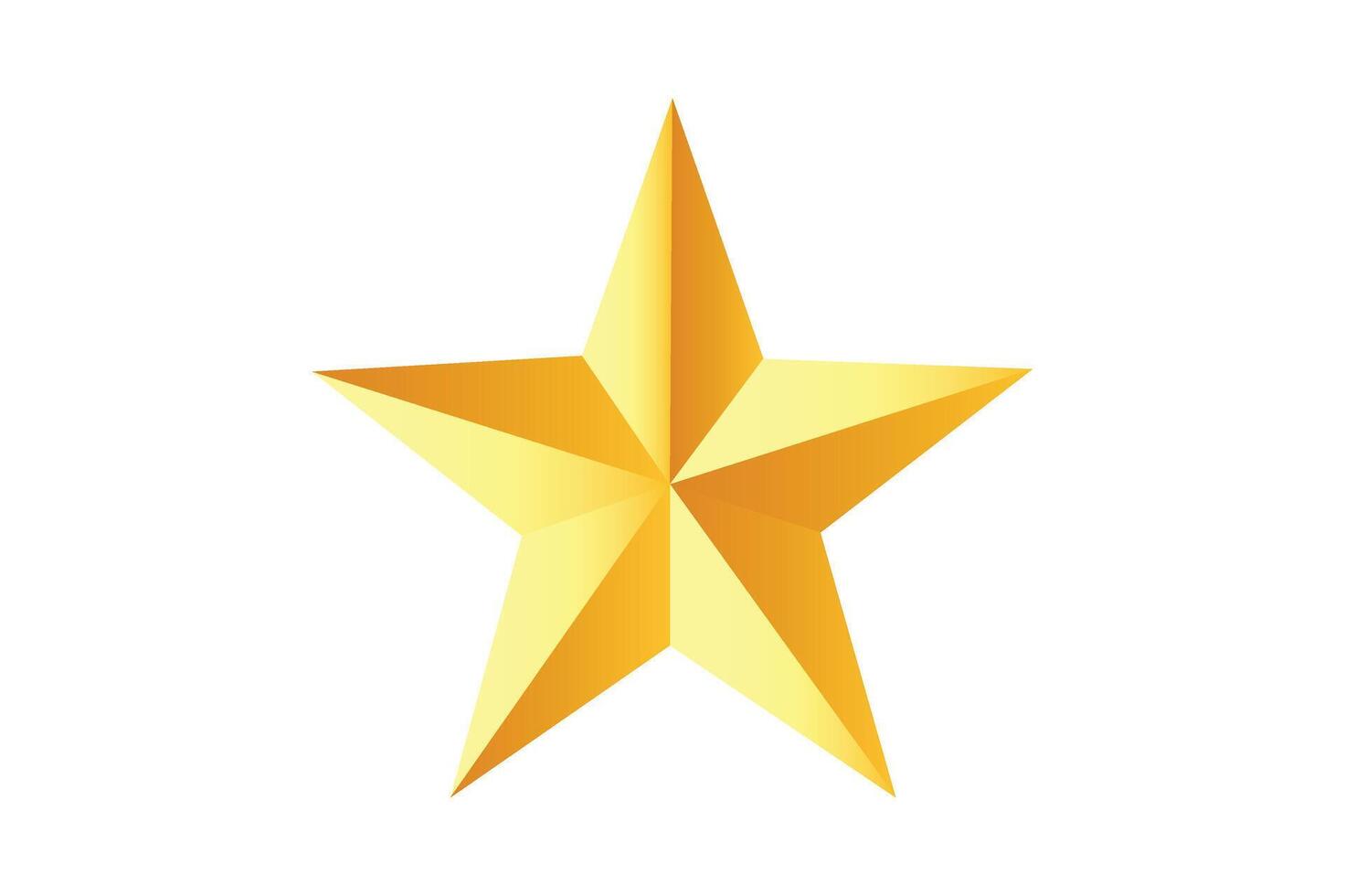 Stunning Gold Gradient Star Icon, golden gradient star icon, shiny gold star icon, premium ...