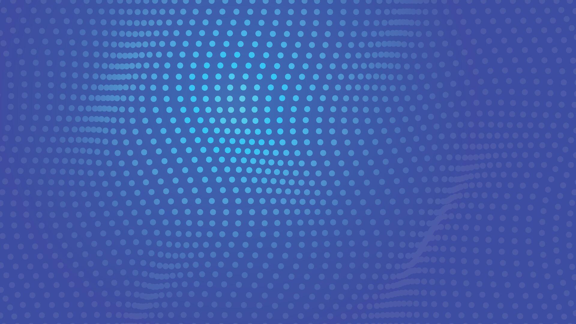 abstract blue dots pattern with wavy surface background 60618084 Vector ...