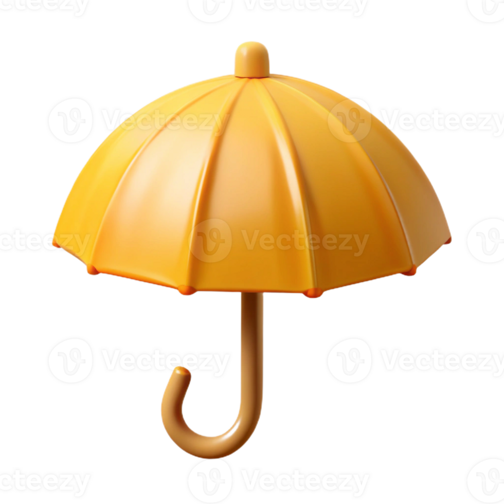 Acclaimed Artistic Clean Lines Depicting A Simple Umbrella Flat Color Single Weight Stroke