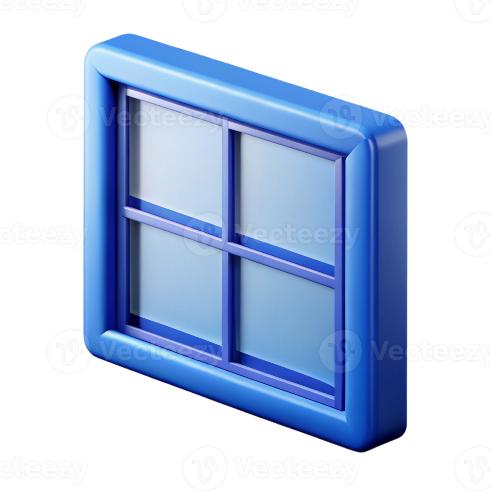 Dramatic Inspired Blueprint Of A Simple Window Crisp Edges Clean Lines With Scalable Design