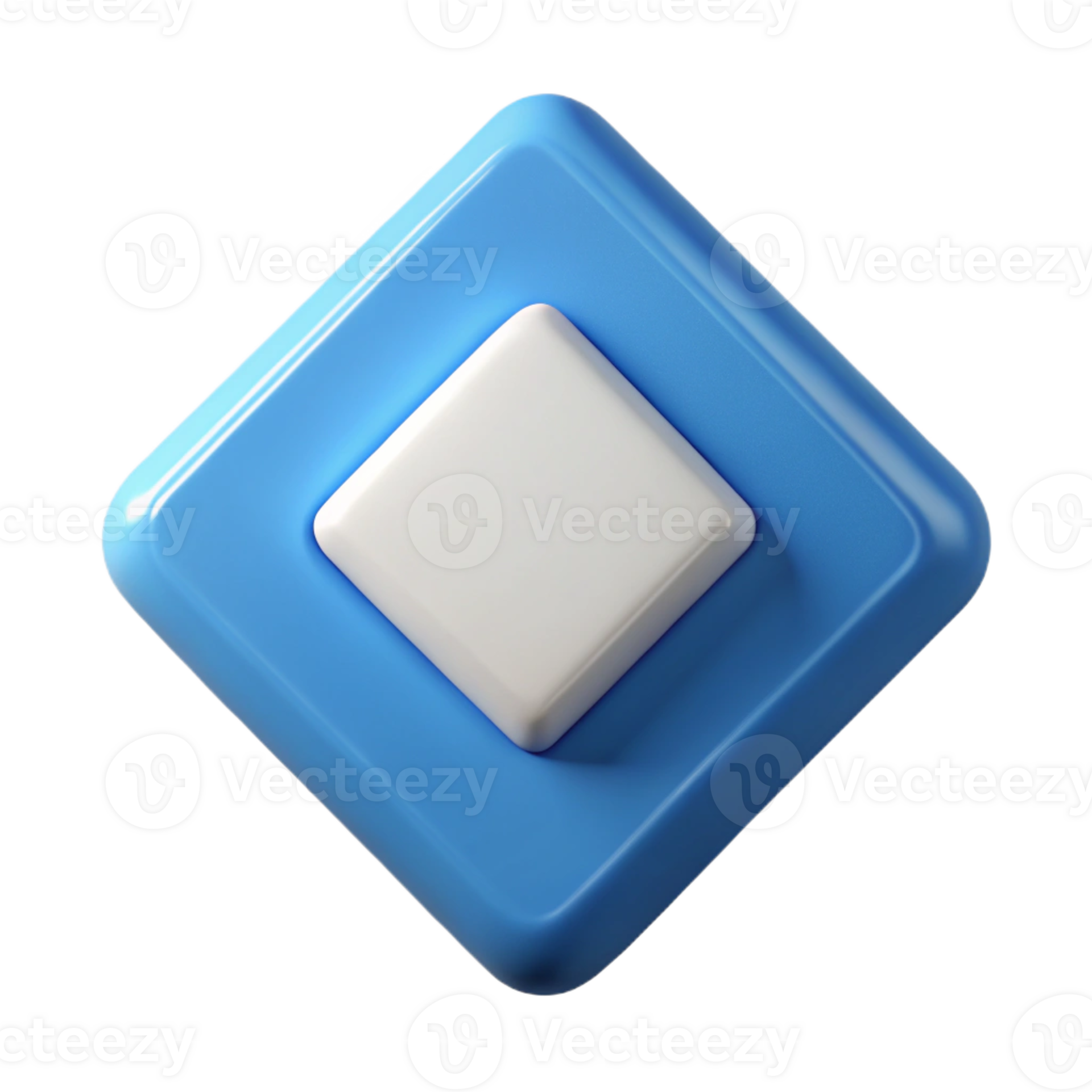 Majestic Dynamic Minimalist Square Badge Tilted Square Inside Clean Lines Single Weight