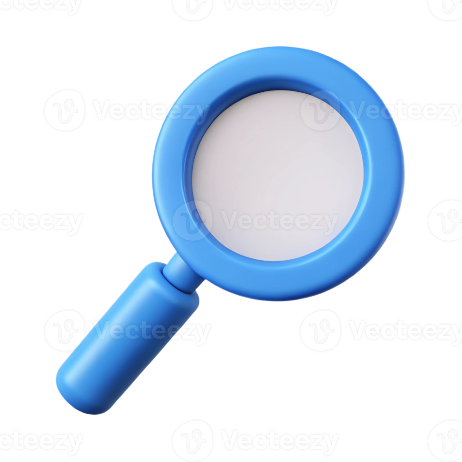 Energetic Immaculate A Minimalist Magnifying Glass Icon Clean Lines Flat Color Crisp Edges