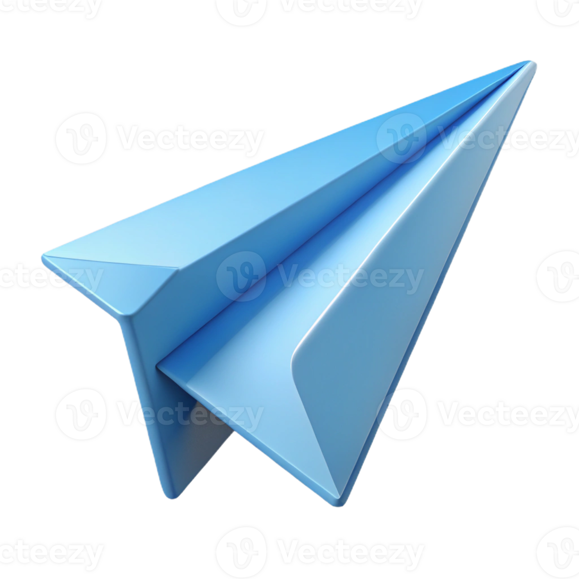 Striking Surreal Scalable Paper Airplane Clean Lines Flat Color Crisp Edges Minimal Design
