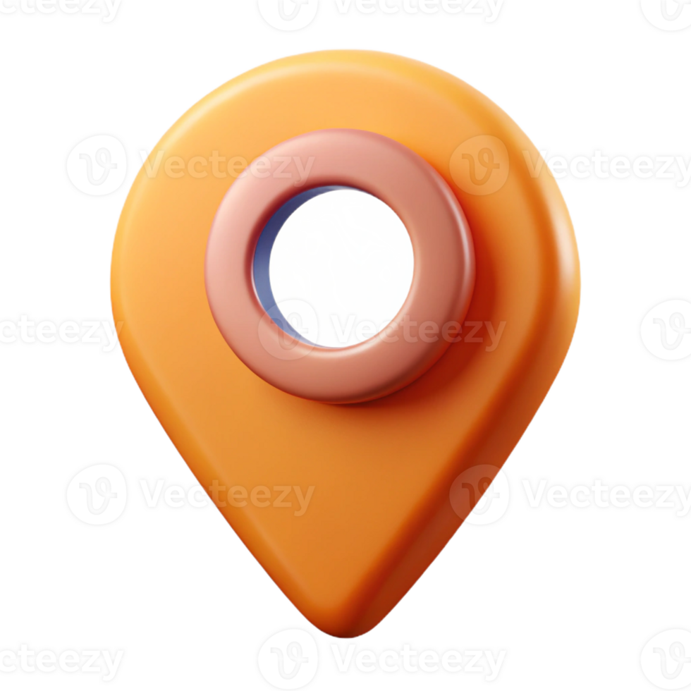 Beautiful Intense Classic Scalable Logo Of An Abstract Location Pin Flat Color Single Weight