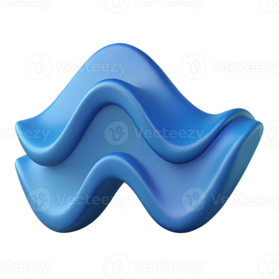 Signature Futuristic Wave Pattern With Crisp Edges Single Weight Stroke Flat Color Scalable