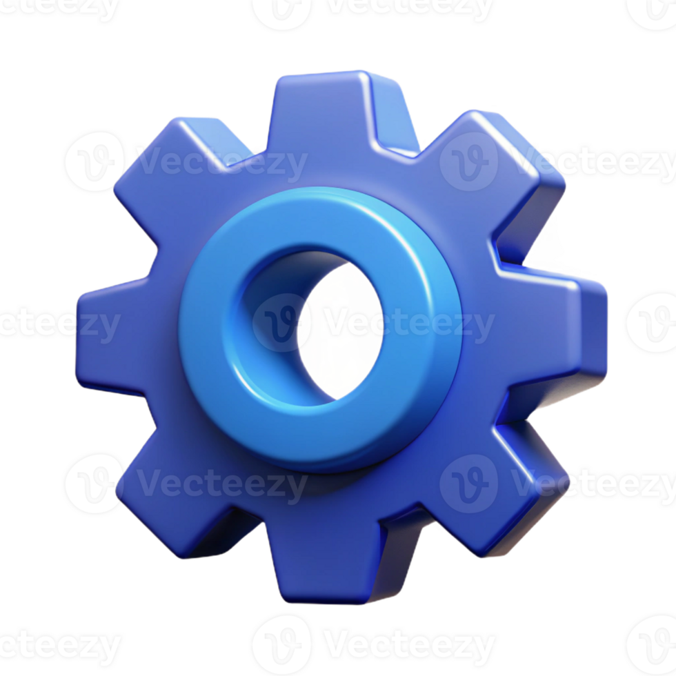 Dazzling Distinctive A Scalable Gear Icon Clean Lines Geometric Solid Color With Scalable