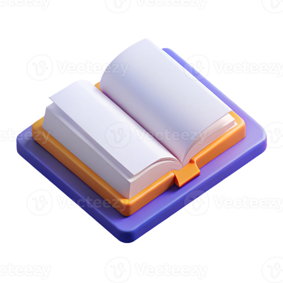 Acclaimed Victorian Isometric Open Book Minimal Design Flat Color Crisp Edges With Scalable
