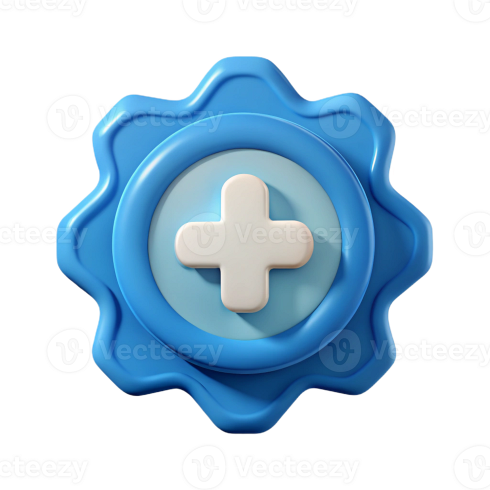 Serene Standout Badge With A Scalloped Edge And A Cross Flat Color Crisp Edges With Scalable