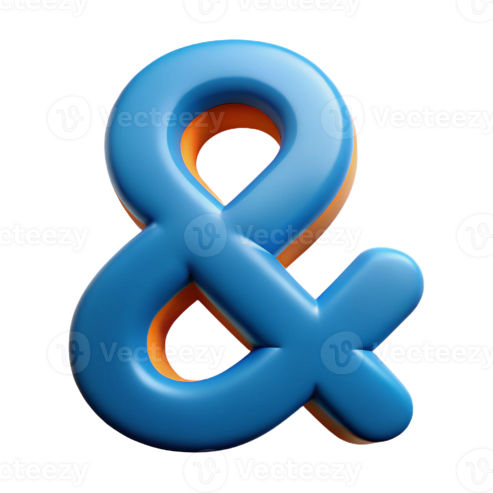 Inspired Geometric Symmetrical Ampersand Crisp Edges Flat Color Clean Lines With Scalable