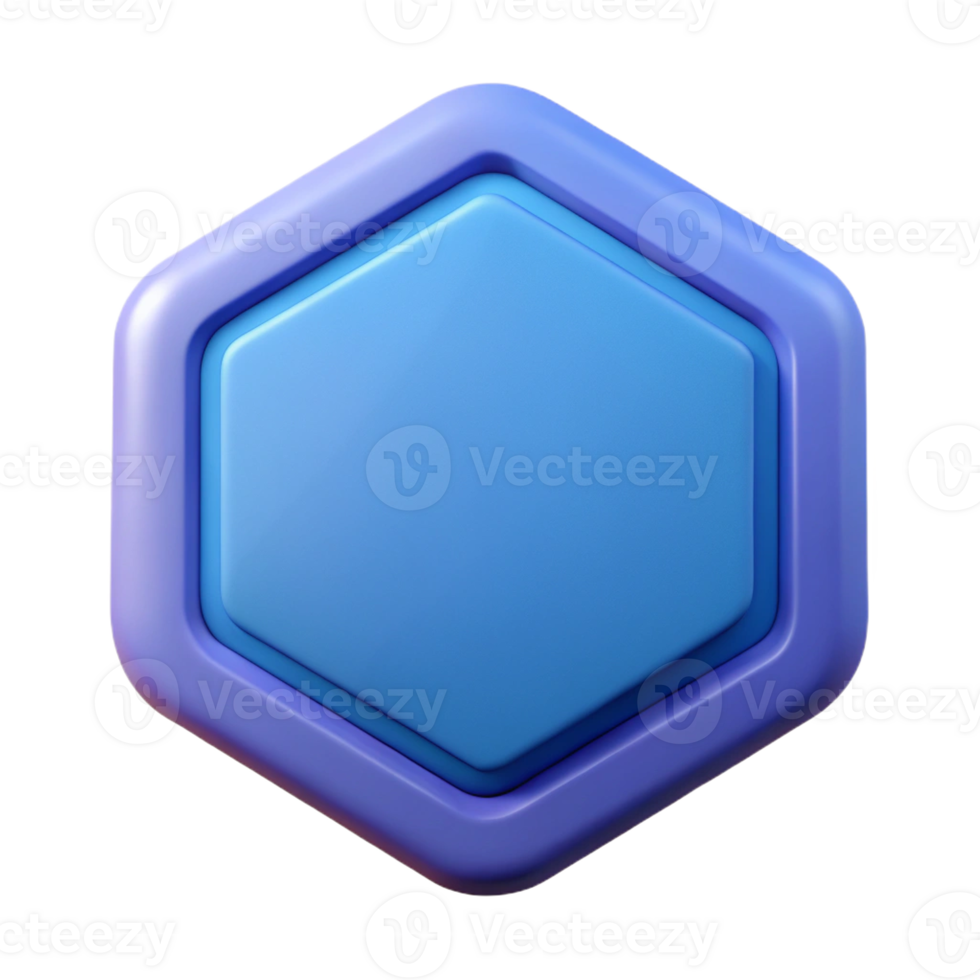 Alluring Sought After Octagonal Badge With Rounded Corners Crisp Edges