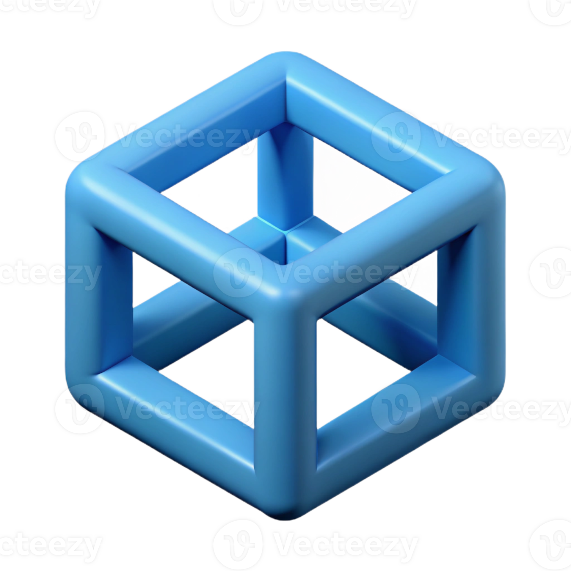 Hypnotic Art Deco Overlapping Square Pattern Clean Lines Flat Color Minimal With Scalable