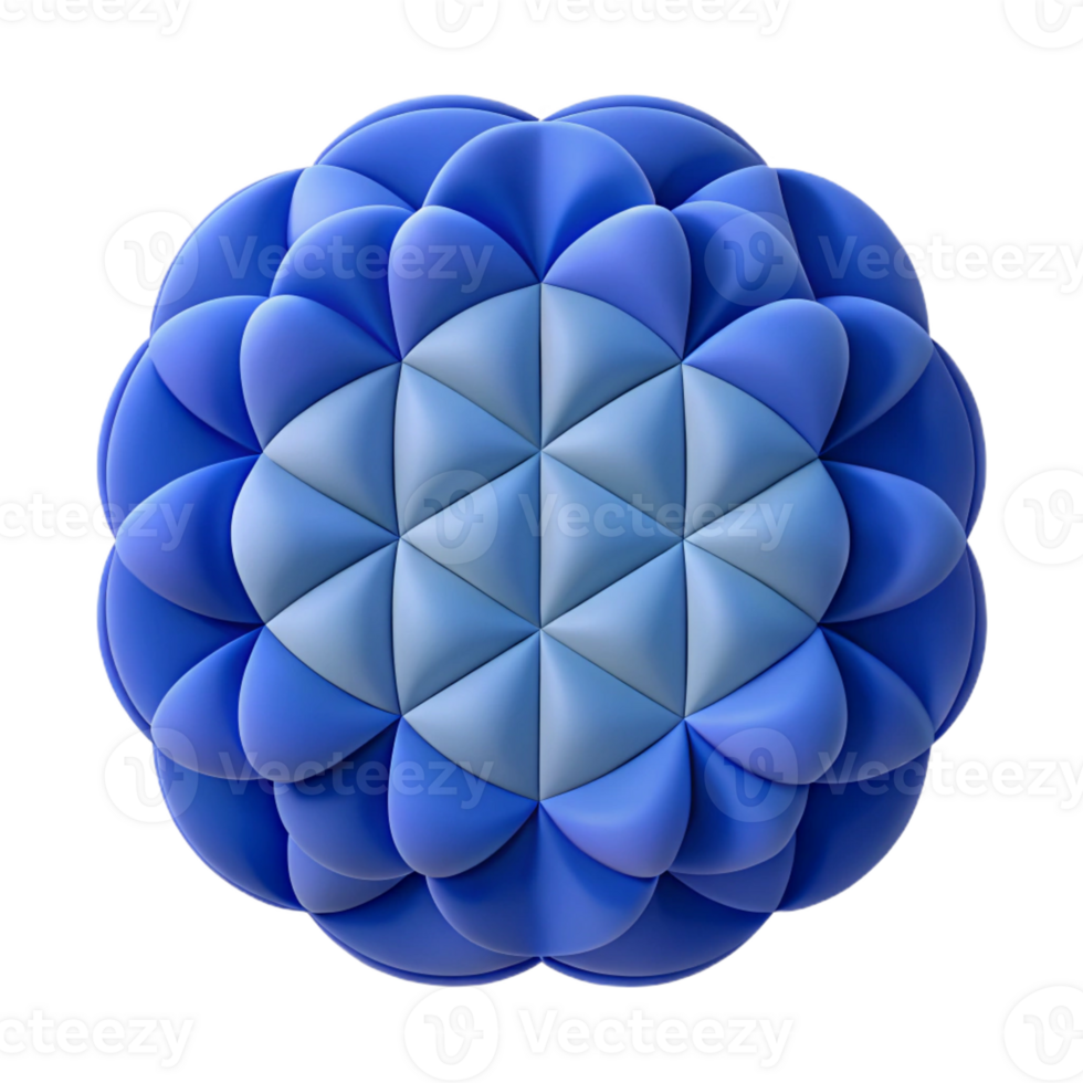 Glorious Unforgettable Geometric Pattern Of Overlapping Circles Scalable Design Flat Color