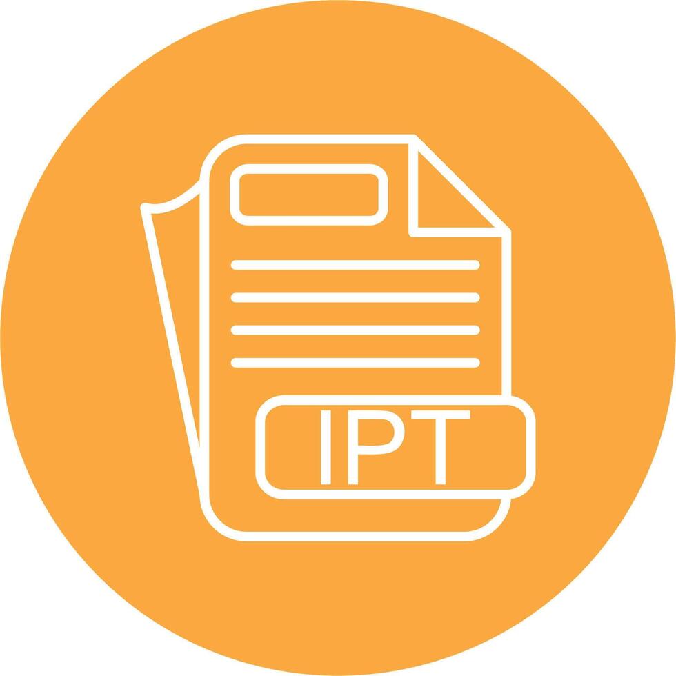 IPT File Format Bright Flat Element 60710827 Vector Art at Vecteezy