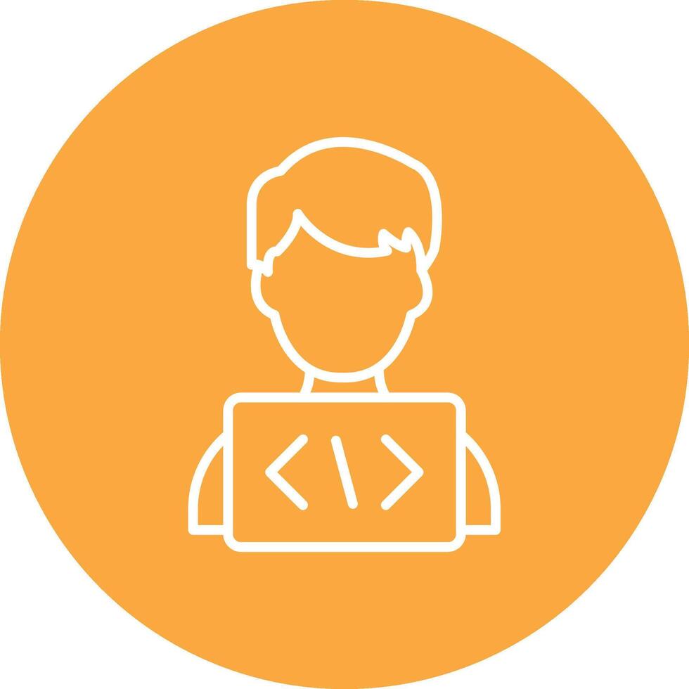 Programmer Thin Line Design 60716232 Vector Art at Vecteezy