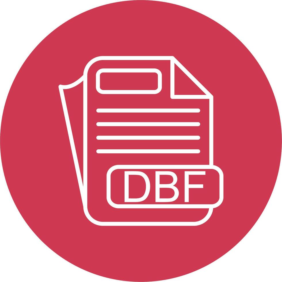 DBF File Format Sharp Edge Symbol 60719692 Vector Art at Vecteezy