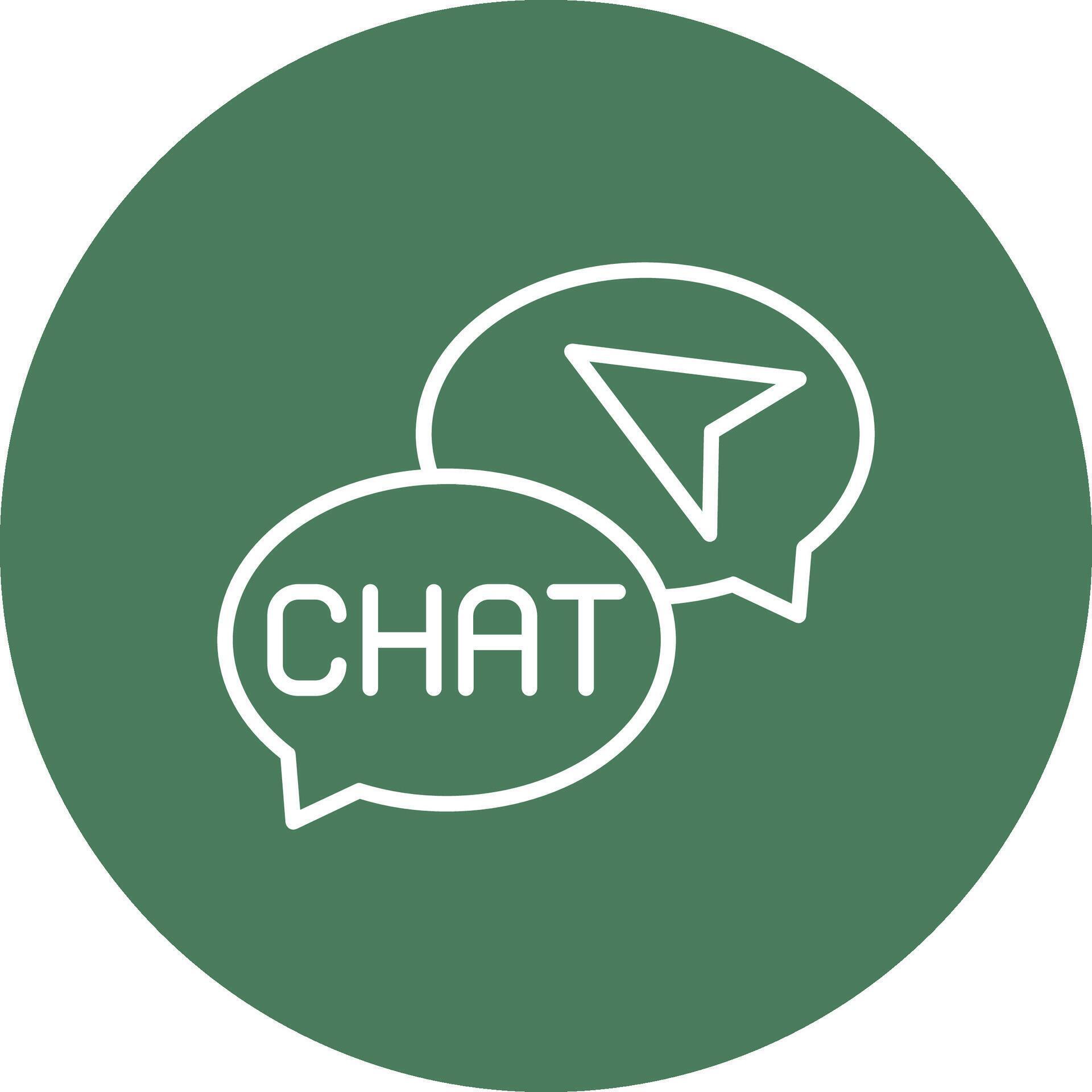 Chat Solid Fill Design 60720390 Vector Art at Vecteezy