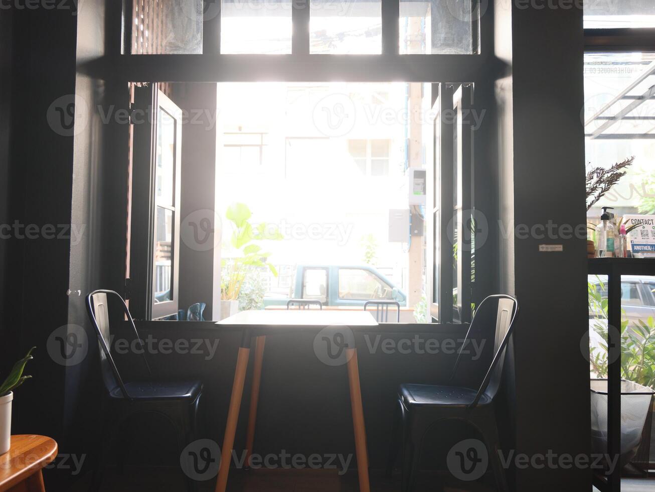 Cozy Caf Interior with Natural Light and Minimalist Design 60731711 Stock Photo at Vecteezy