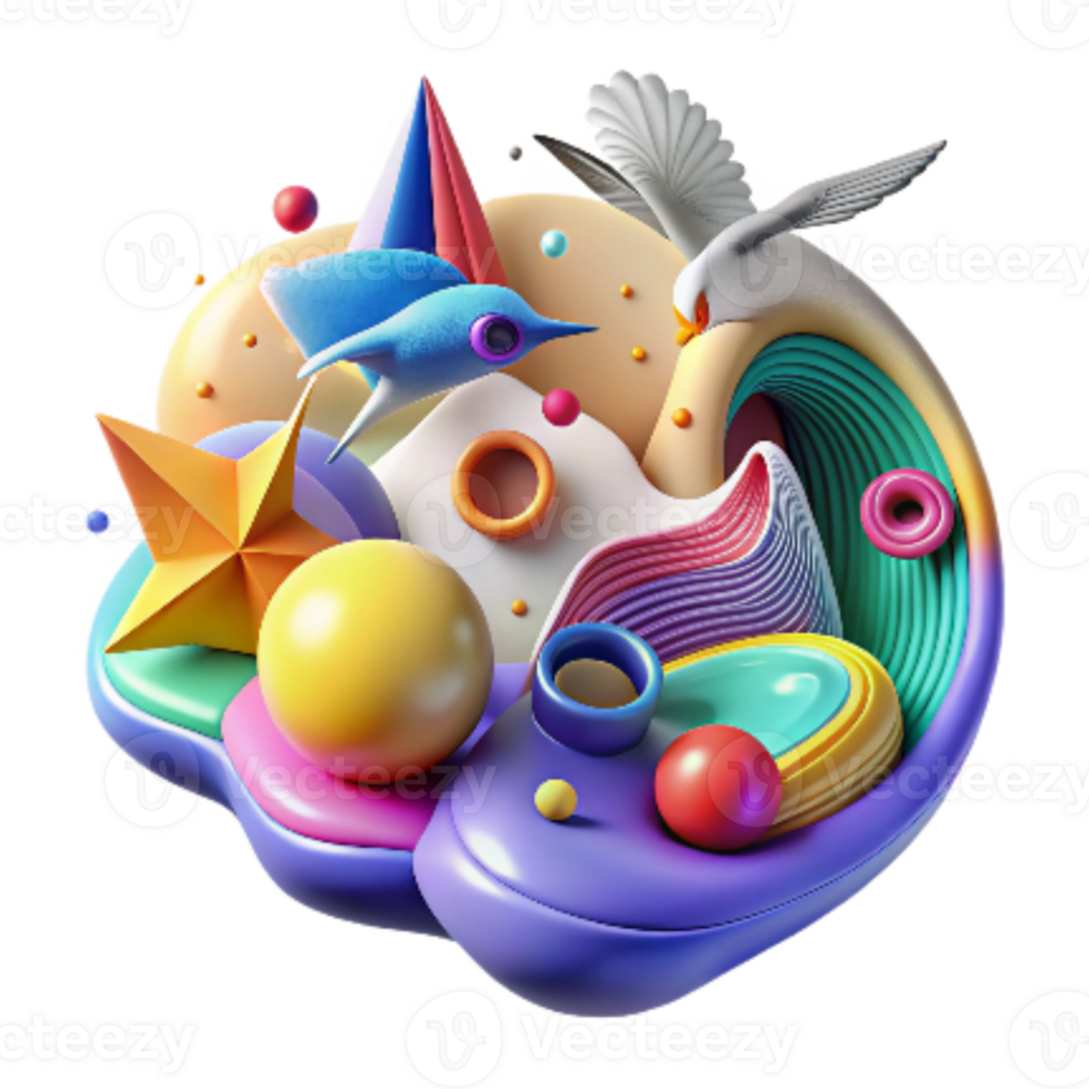 Serene Vintage Algorithm Analyzing Bird Migration Patterns Bright Colors Cutout Genuine 60758502 Png