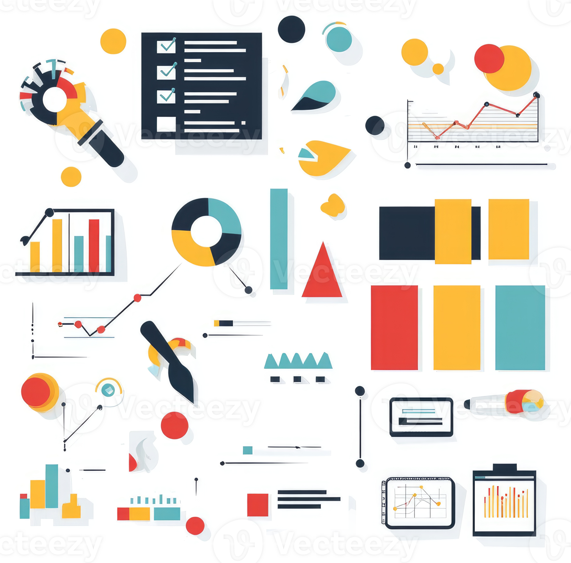 A Colorful Representation Of Various Data Visualization Tools And