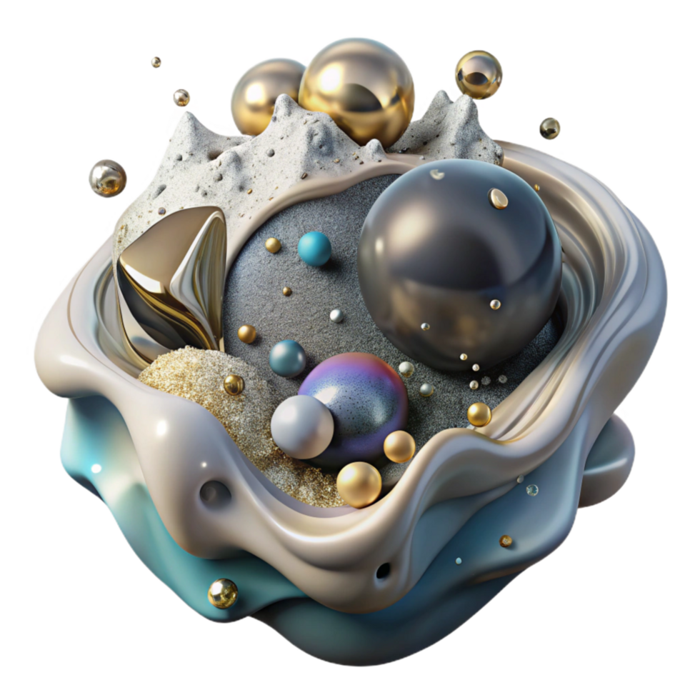 serene minimalist Oil Spill Affecting Ocean Currents Transparent Element original 60775863 PNG