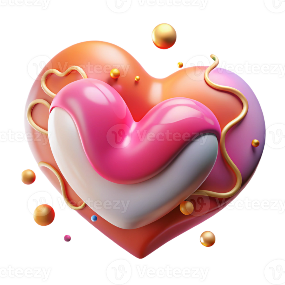 extraordinary classic Heart Symbol Isolated with Romantic Curves high quality 60788058 PNG