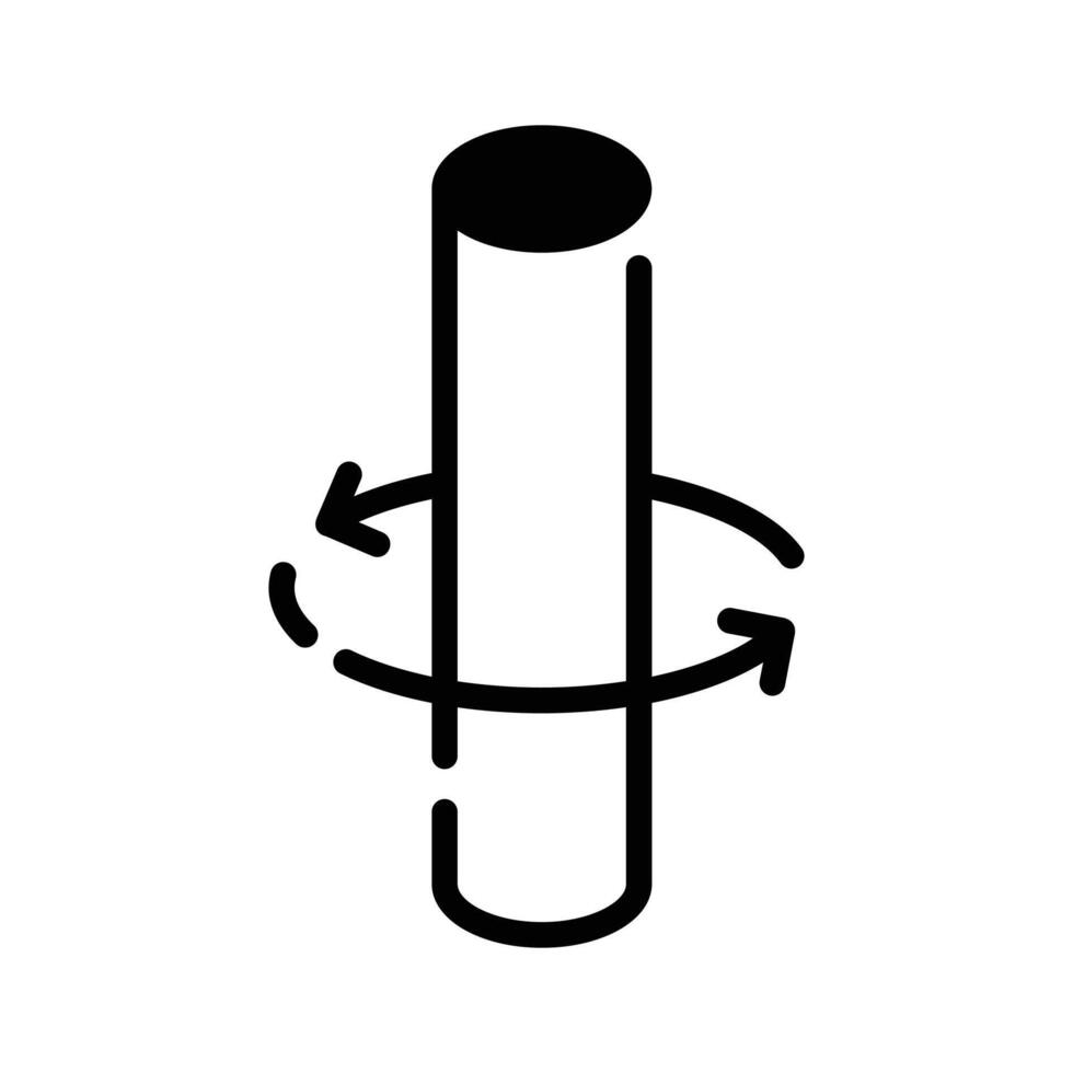 Easy to use glyph style icon denoting rotation,. 60797045 Vector Art at Vecteezy