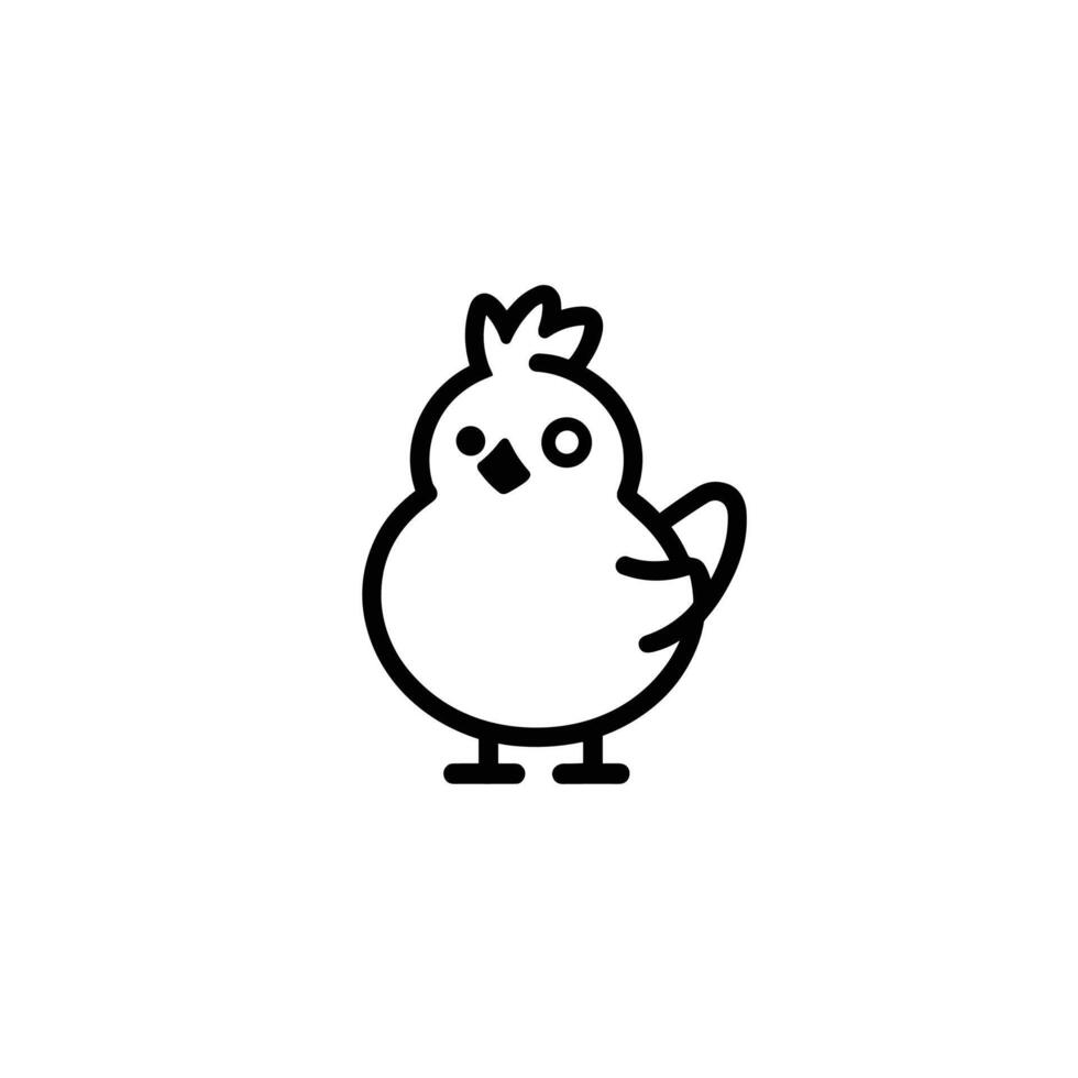 Modern Of Hen Design Element with Clean Style 60834235 Vector Art at ...