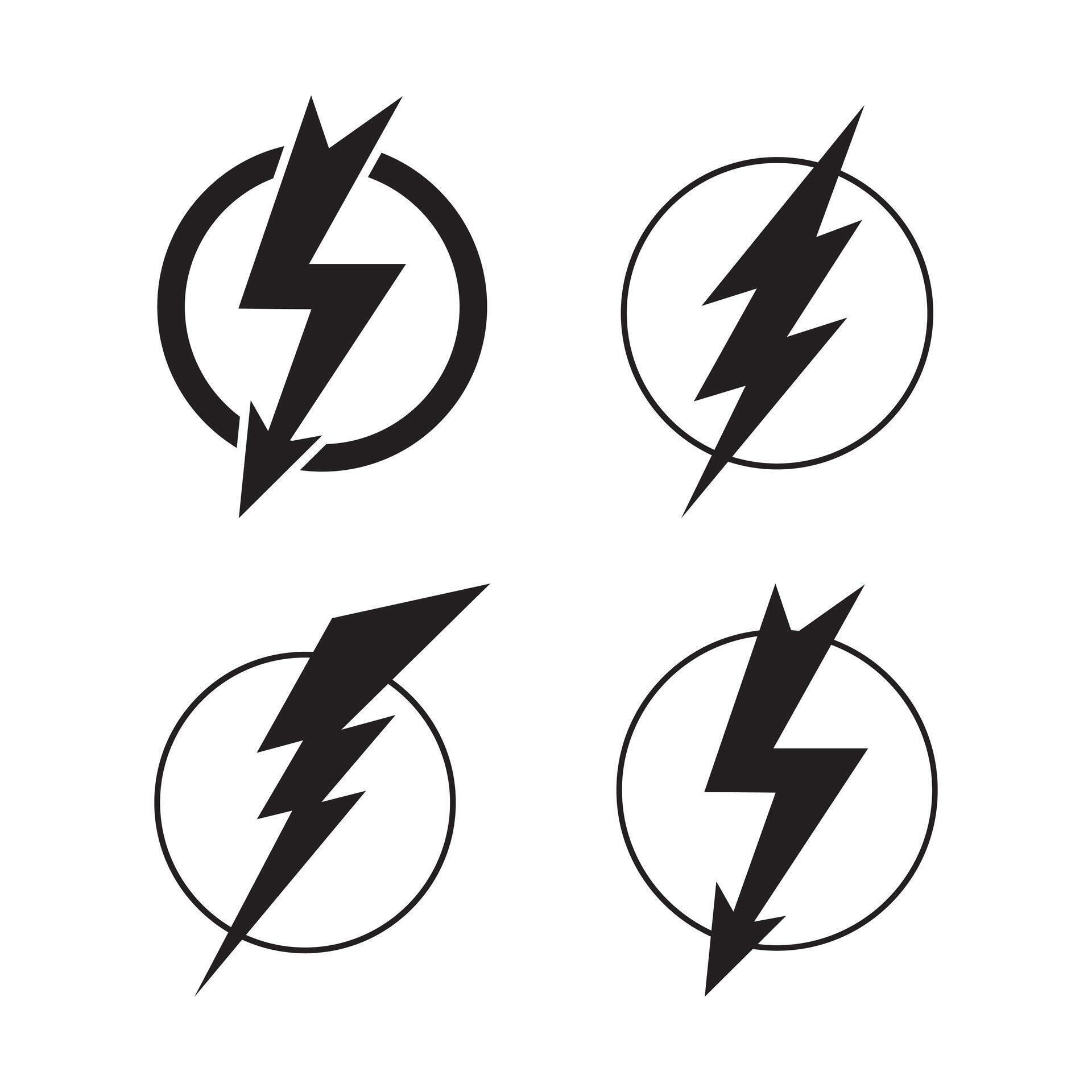 Lightning Bolt Silhouette, Lightning clipart, Thunder clipart 60838154 Vector Art at Vecteezy