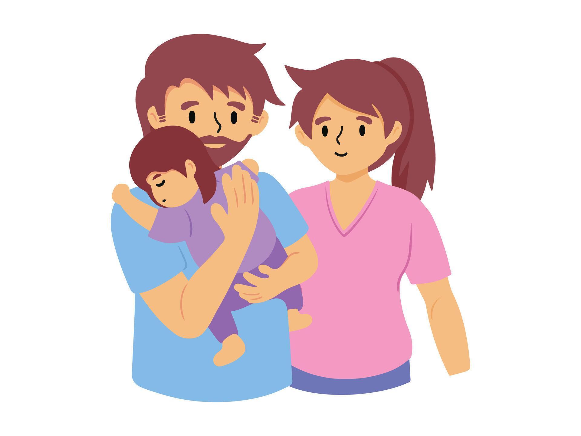 Cartoon Family Clip Art 61576661 Vector Art at Vecteezy