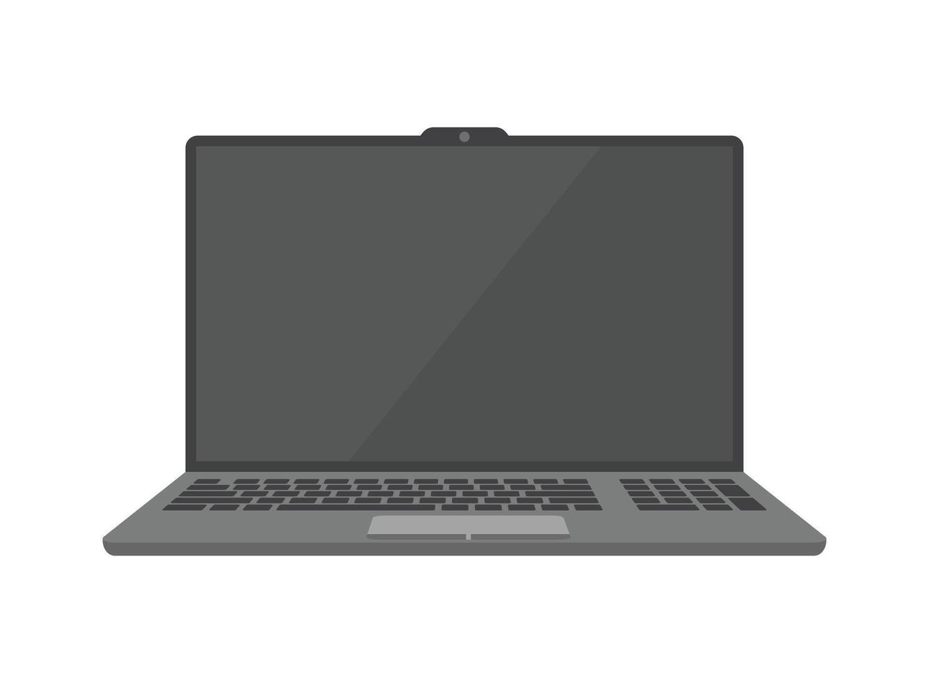 Laptop computer flat design illustration 61650223 Vector Art at Vecteezy