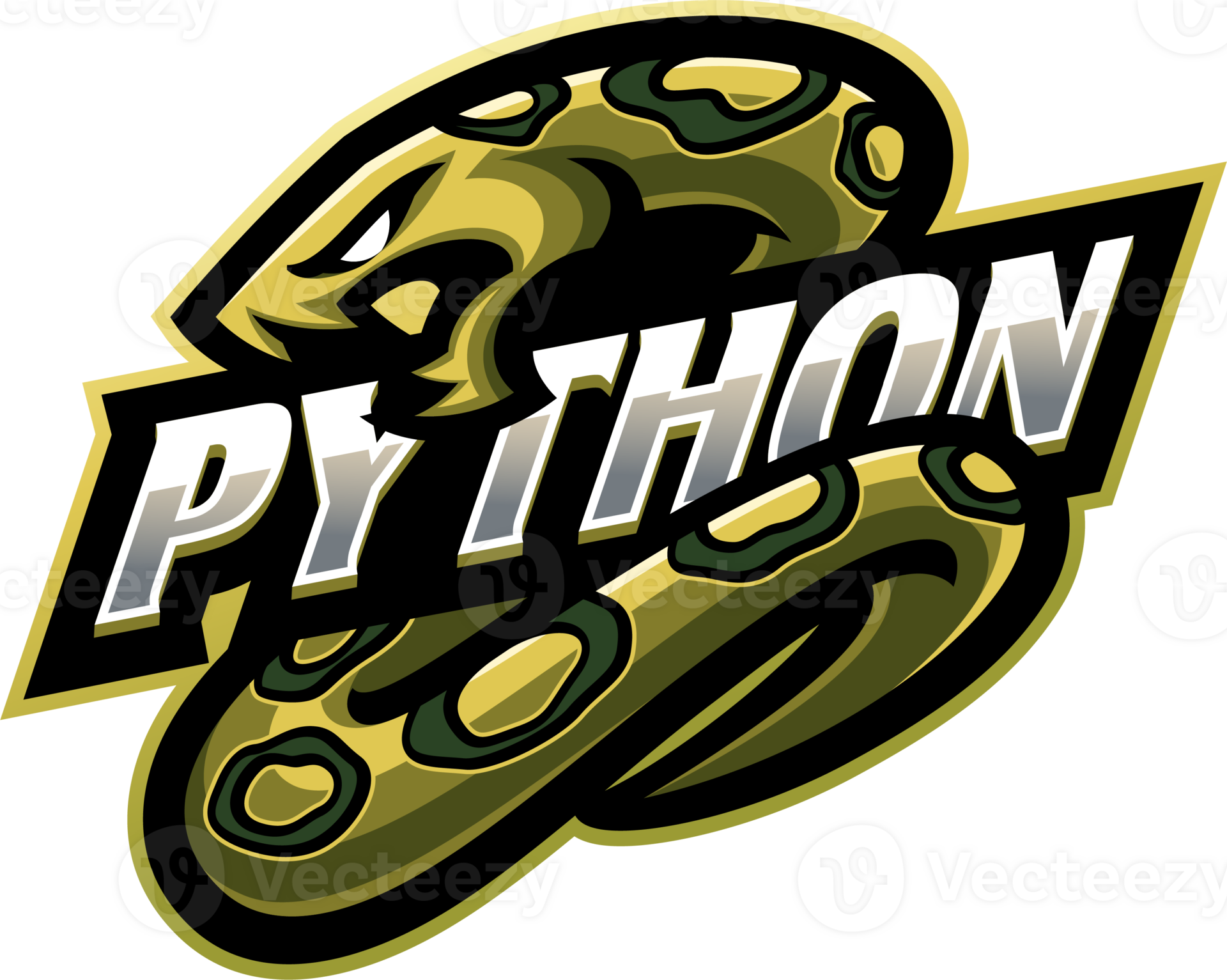 Python esport mascot 61840124 PNG
