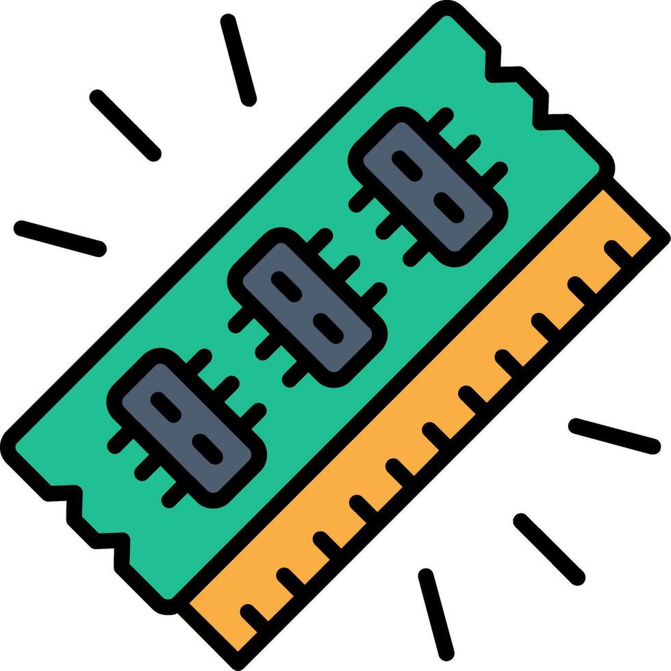 Random Access Memory Detailed Line Sketch 62125453 Vector Art at Vecteezy