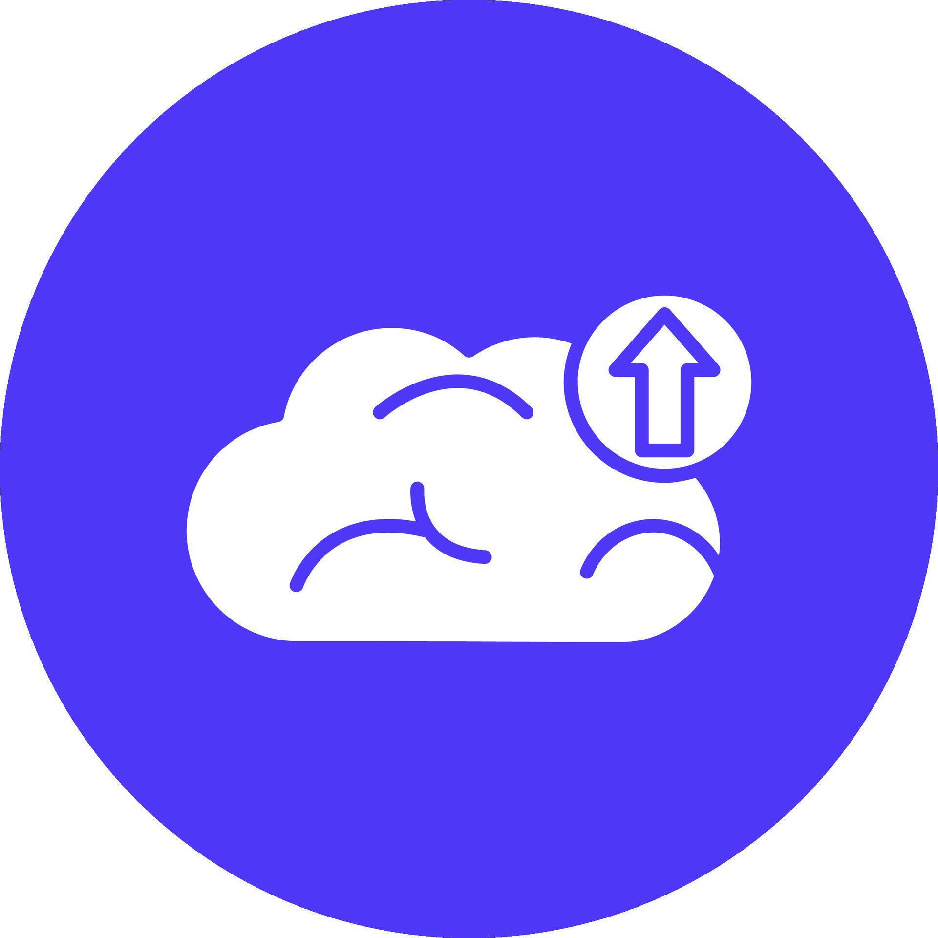 Cloud Upload Solid Fill Design 62136632 Vector Art at Vecteezy