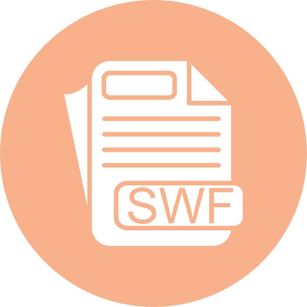 SWF File Format Stylized Tech Element 62137310 Vector Art at Vecteezy
