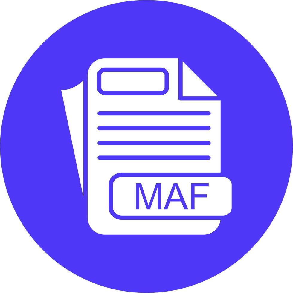 MAF File Format User-Friendly Visual 62141364 Vector Art at Vecteezy