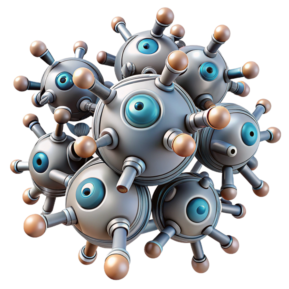 Spectacular Acclaimed A Swarm Of Nanobots Assembling A Complex