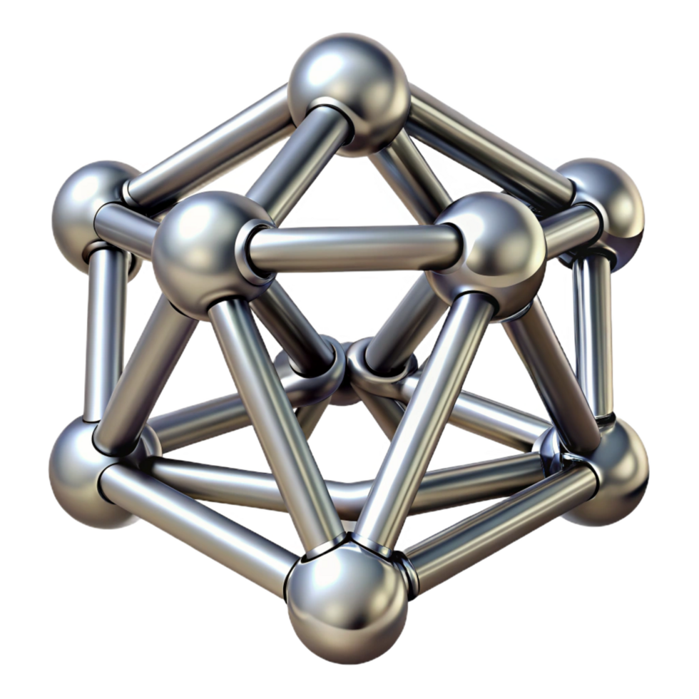 Mesmerizing Peaceful Nordic A Series Of Interconnected Geometric Shapes Forming A Complex