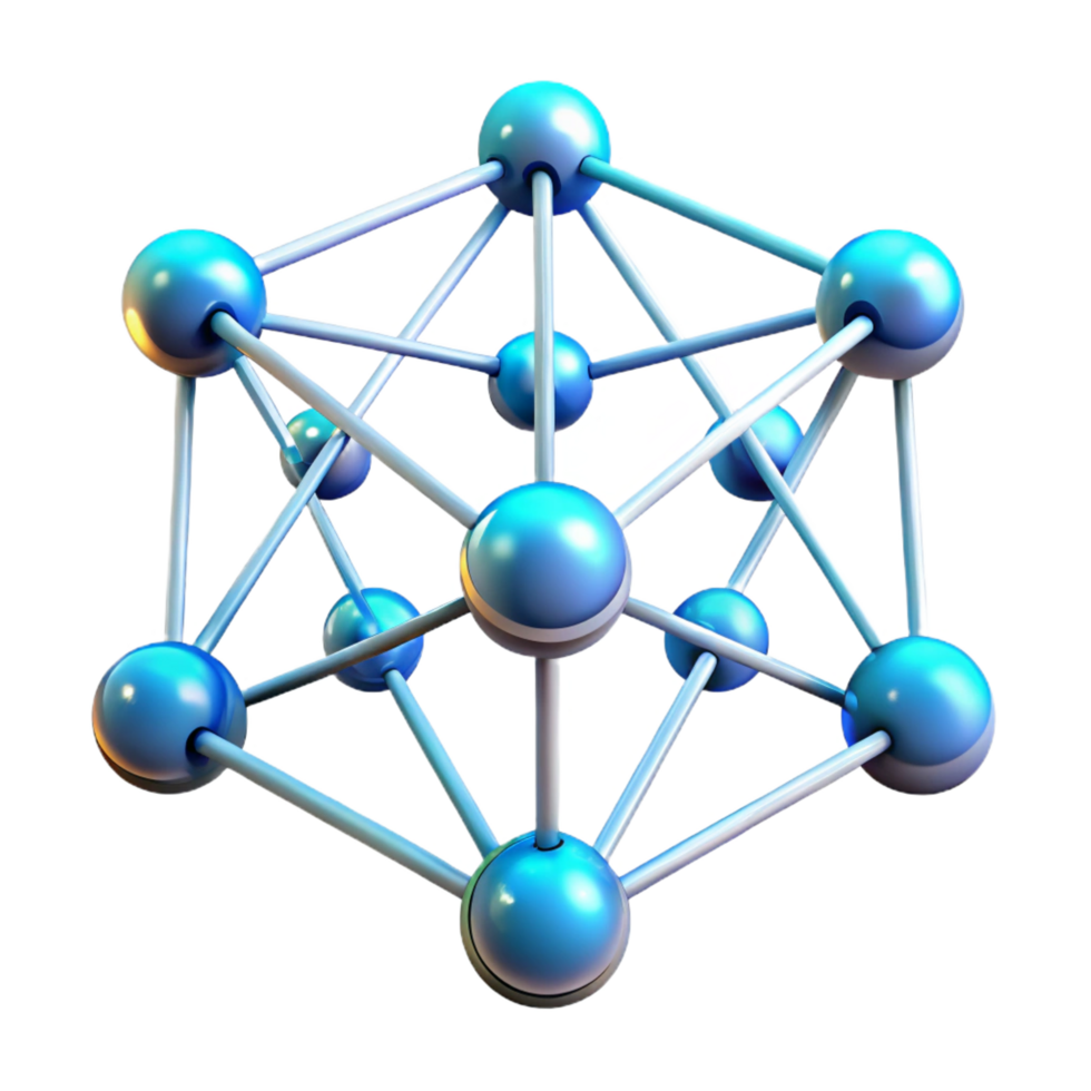 Stunning Futuristic A Network Of Interconnected Nodes Pulsating With