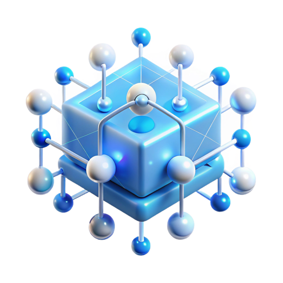 harmonious spectacular A quantum computer processing complex algorithms, represented by glowing ...