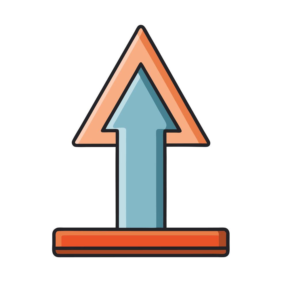 Upload Symbol With Arrow Pointing Upwards Sign Icon 62409438 Vector Art at Vecteezy