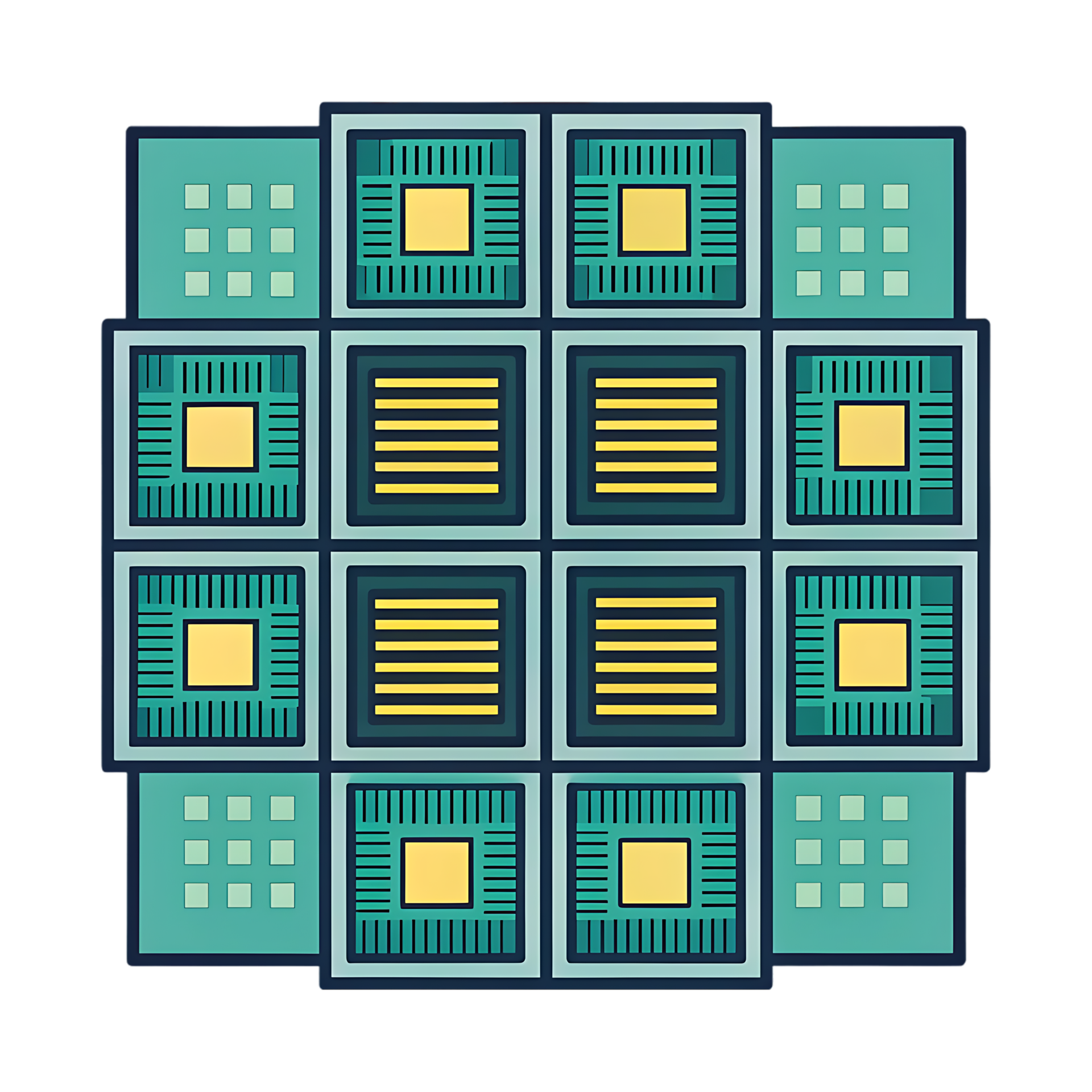 Abstract Tech Background Digital Circuit Board Pattern 62440090 Png