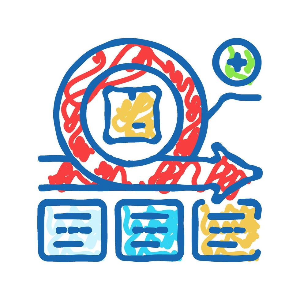 iterative development modern business icon doodle illustration 62462461 ...