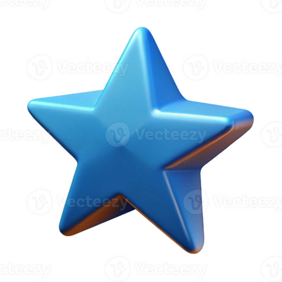 Radiant Distinguished Symbol Of Star Five Pointed Star Flat Color Crisp Edges Symmetrical