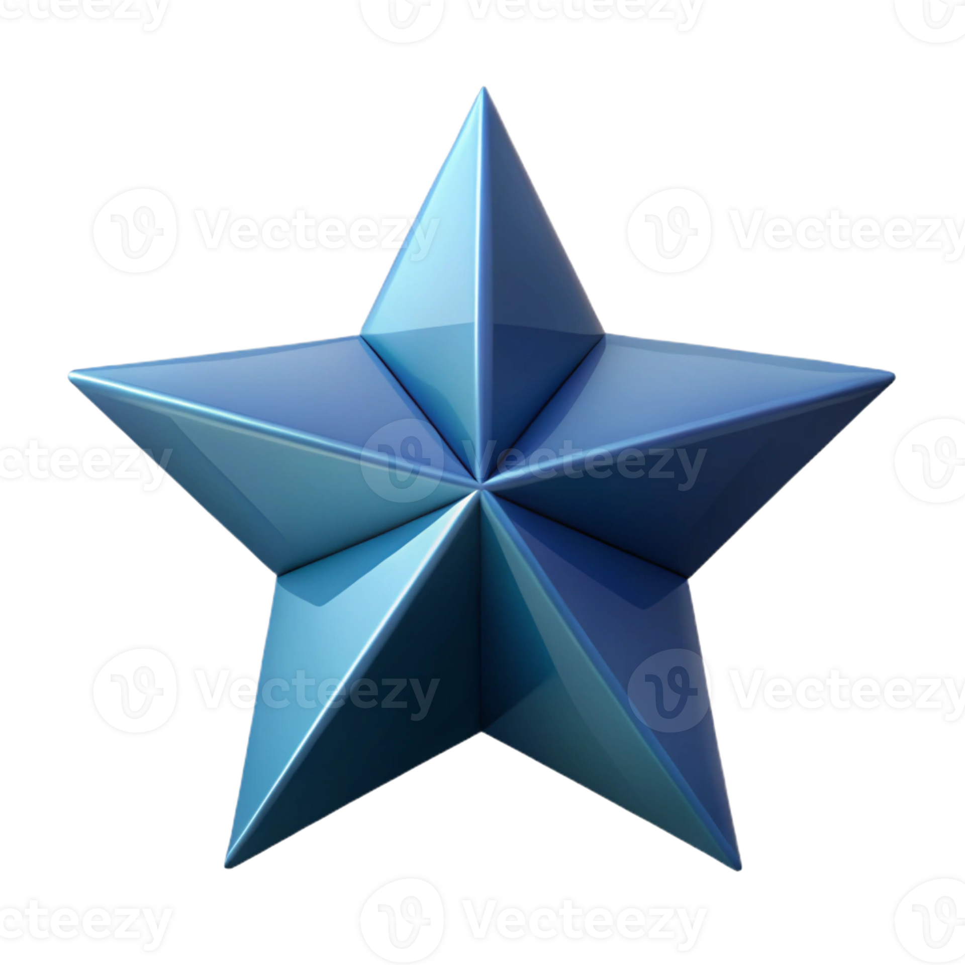 Celebrated Artistic Geometric Flat Color Star Crisp Edges Symmetrical With Scalable Design