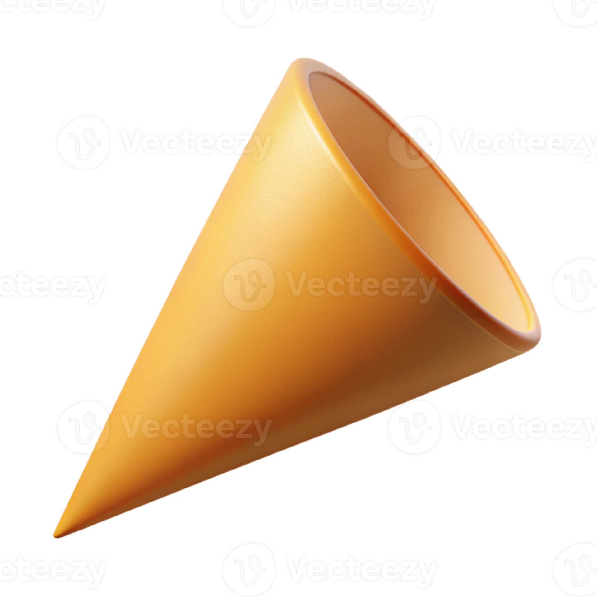 Celebrated Baroque Geometric Rendering Of A Cone Crisp Edges Clean Lines With Scalable Design