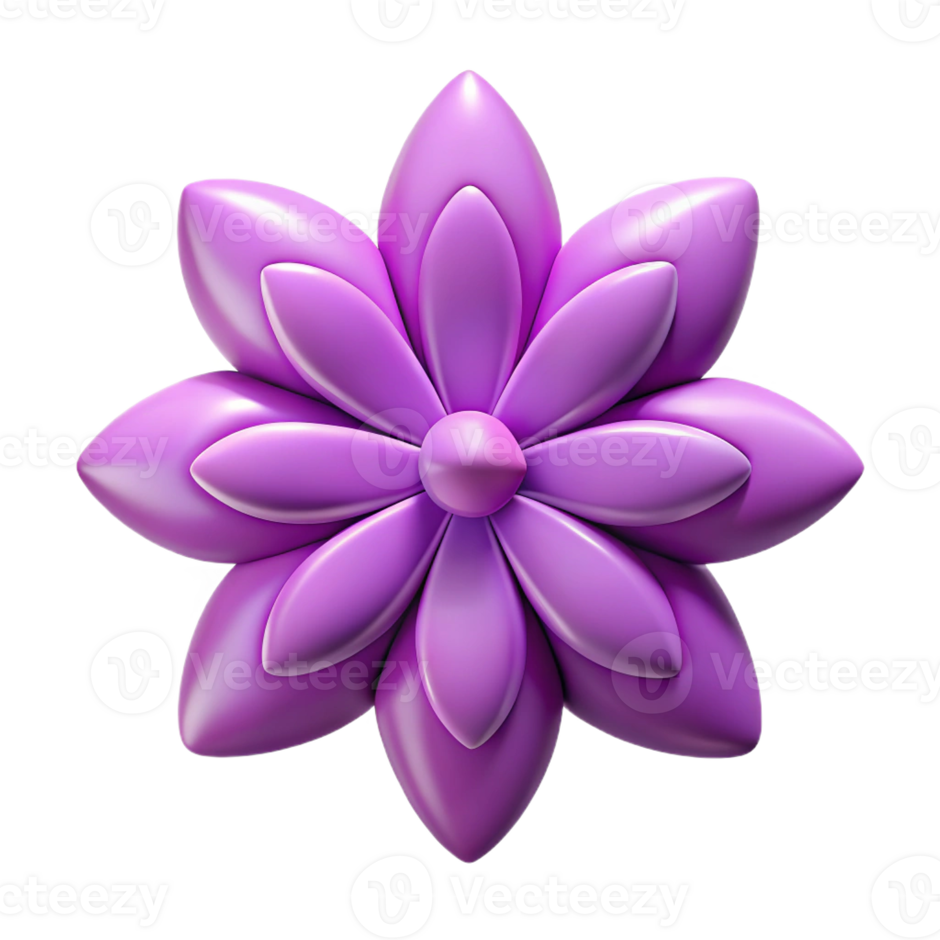 Distinguished Bohemian Symmetrical Symbol Of Flower Simple Flower With Clean Lines Flat Color