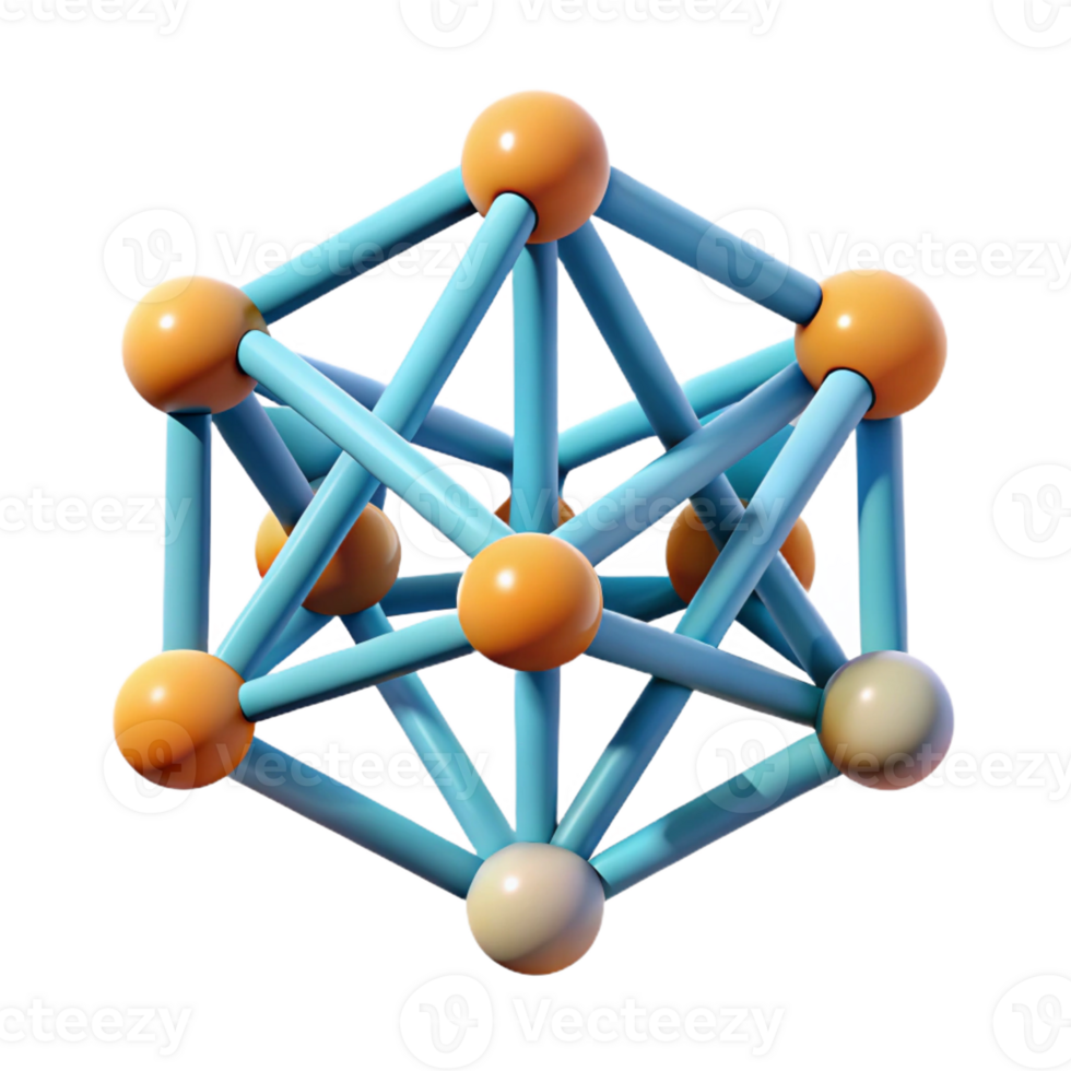 Majestic Baroque Abstract Geometric Shape With Interconnected Lines Clean Lines Minimal Design