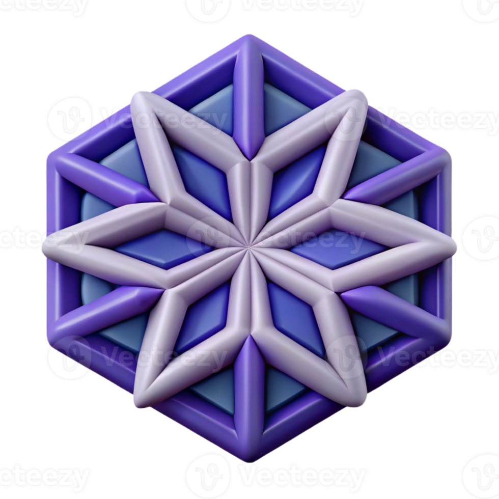 Dreamy Impressive Symmetrical Geometric Pattern Clean Lines Flat Color With Scalable Design