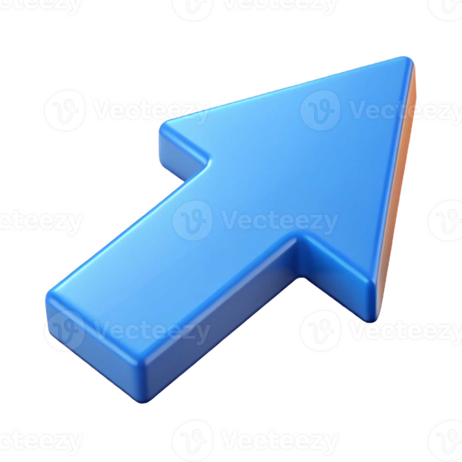 Pristine Quintessential Minimal Isometric Arrow Pointing Left Crisp Edges And Flat Design With